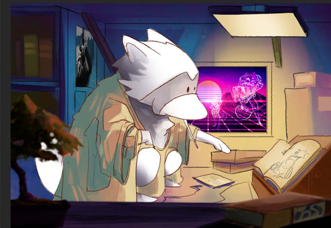 Only draw bad raccoons by Raccoondrawer | Fiverr