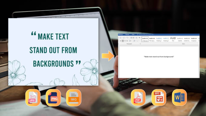 Convert image to text in 24 hours by Leiysha | Fiverr