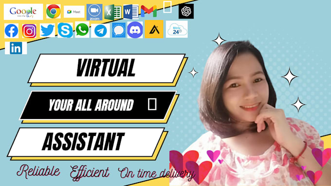 Be your all around personal virtual assistant by Celeste_reyes | Fiverr