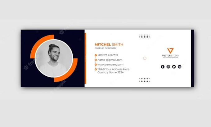 Design a custom clickable html signature by Mmuazawan | Fiverr