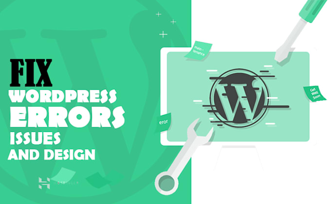 Fix Wordpress Errors Issues And Design By Rchourrane Fiverr