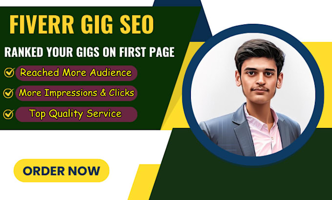 Promote fiverr gig also do gig seo and optimize description by ...