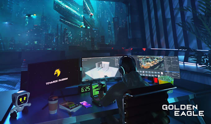 Create a 3d or 2d game prototype based on your gdd by Goldeneagle678 | Fiverr