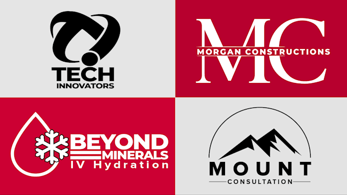 Make impressive minimalistic, modern, business, company, organization ...