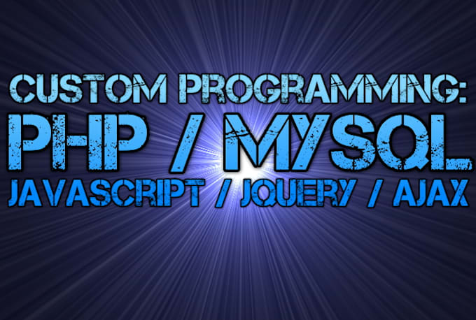 Do Php Mysql Javascript Jquery Ajax Work By Souravarora Fiverr 6139