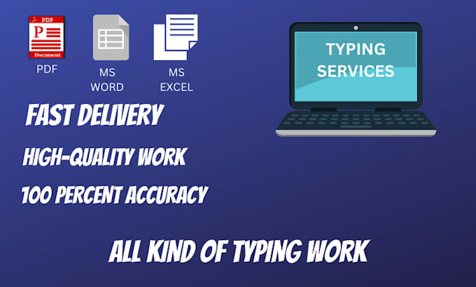 Convert and retype pdf to ms word ms excel by Zain030000 | Fiverr