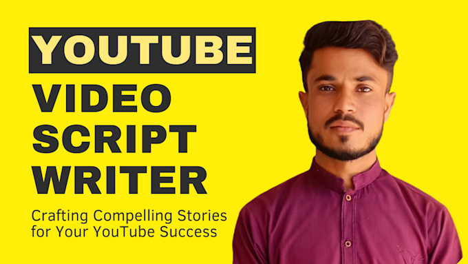 Do video script writing for youtube channel by Amin548 | Fiverr