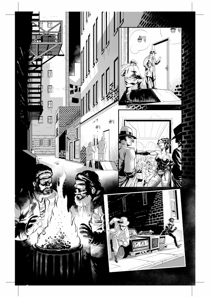 Show my comic pages by Ricmilk | Fiverr