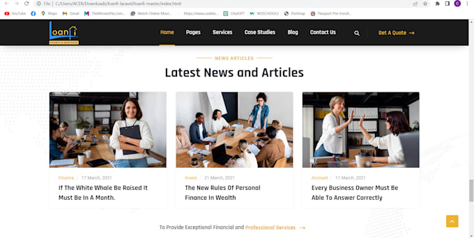 Do web development in laravel by Shrank121 | Fiverr