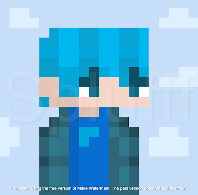 Create a small image of your minecraft skin as a new pfp by Splufffmc ...