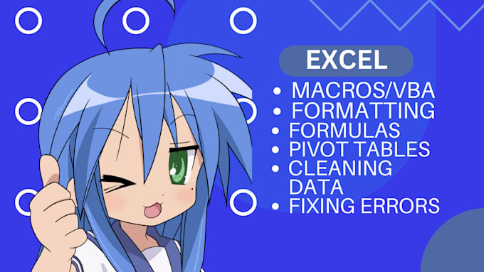 Clean, edit, design, and fix your excel spreadsheet by Sos___ | Fiverr