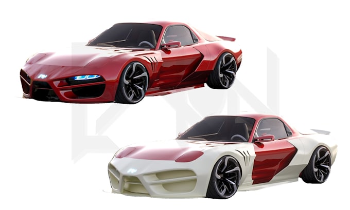 Create your amazing 3d printed car body parts by Exiondesigns | Fiverr