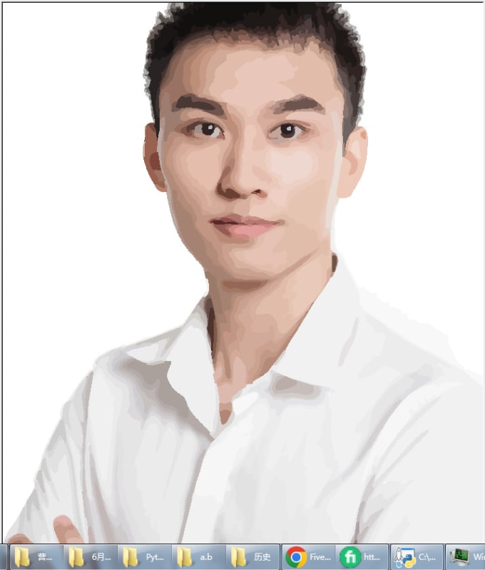 Draw Your Own Portrait Using Python Programming By Scratchpythonc Fiverr