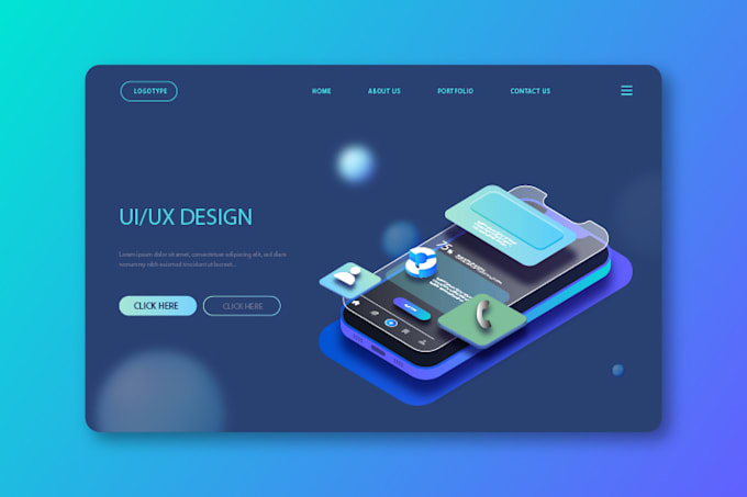 Do a modren website design or ui ux mockup by Ahmad1_web | Fiverr