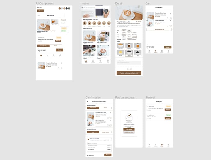 Create cool app mobile design for you by Acknolv | Fiverr