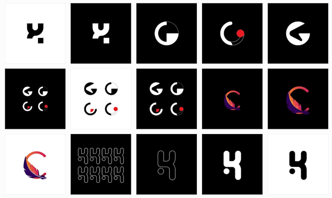 Design modern and iconic flat 2d logo simple and minimal by Rudro101 ...