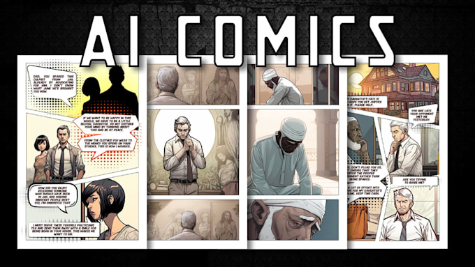 Do ai generated graphical novel, comic, manga with same consistent ...