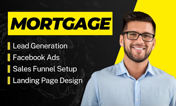 Design a lead magnet mortgage landing page and sales funnel by Ocean ...