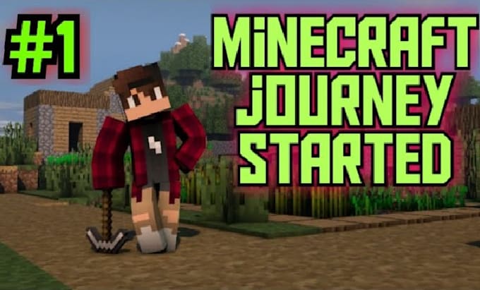 Make minecraft thumbnail for your youtube video by Azaan47 | Fiverr