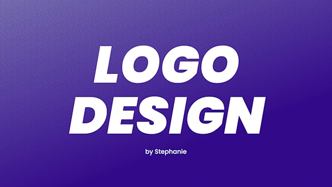 Design a distinctive modern logo for your business or brand by ...