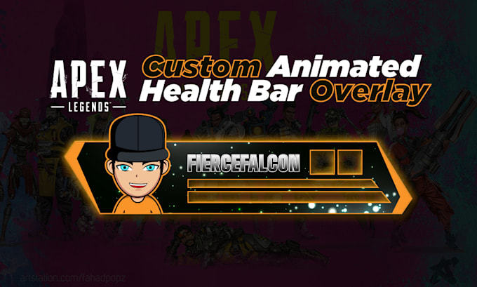 Create custom health bar overlay for apex legends, warzone, fortnite by ...