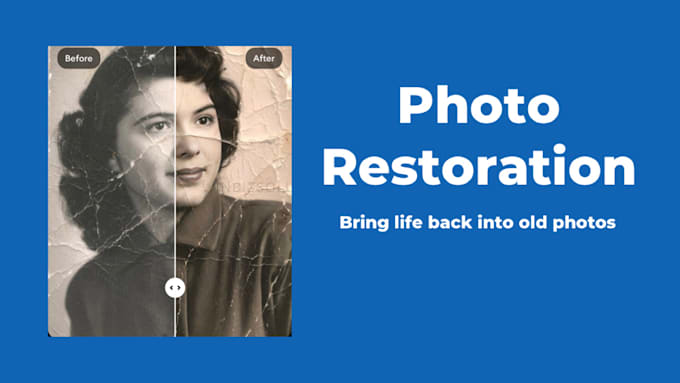 Restore old and unclear photos professionally by Theblendedidea | Fiverr