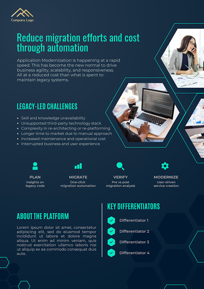 Create brochure, mail, social media post designs and business presentation decks by Dipannita91 ...