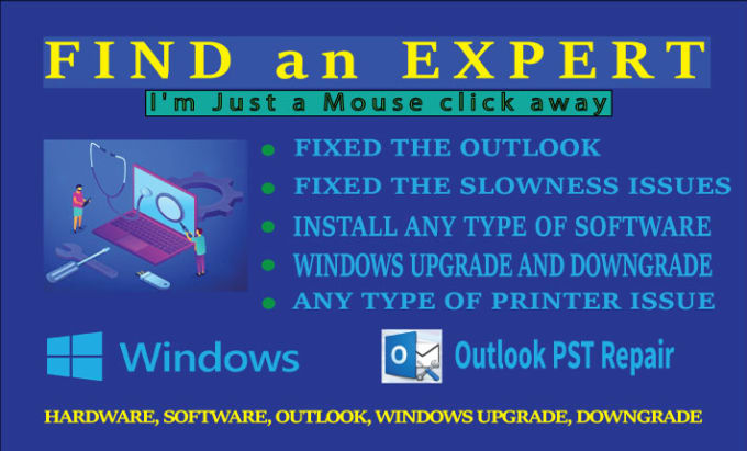 Fix mac windows any computer, laptop, or printer issue by Naimur55 | Fiverr Fix mac windows any computer, laptop, or printer issue by Naimur55 | Fiverr