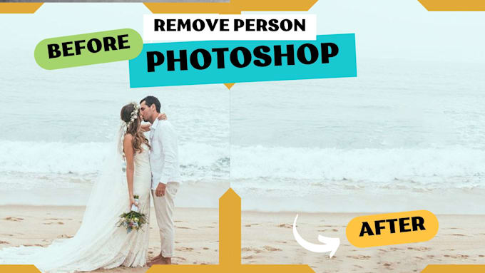 Remove a person or object from a picture with photoshop by Sofiia2 | Fiverr