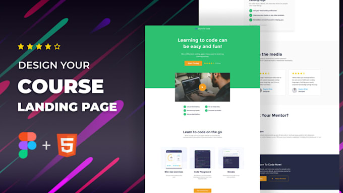 Create landing page for your website by Altraylr | Fiverr