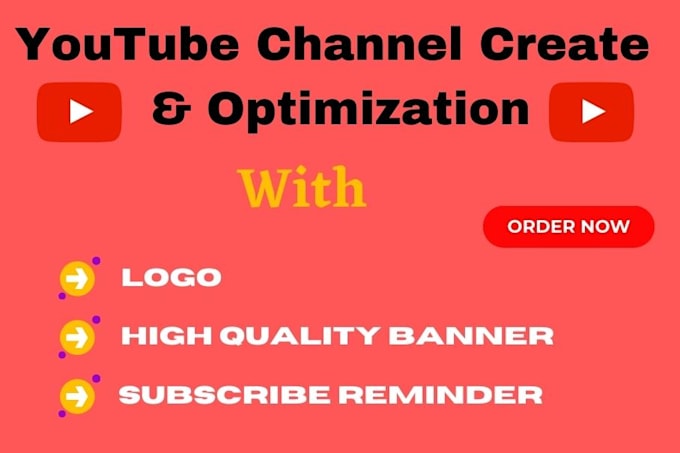 Create, setup, design and optimize youtube channel by Ratanmiji | Fiverr