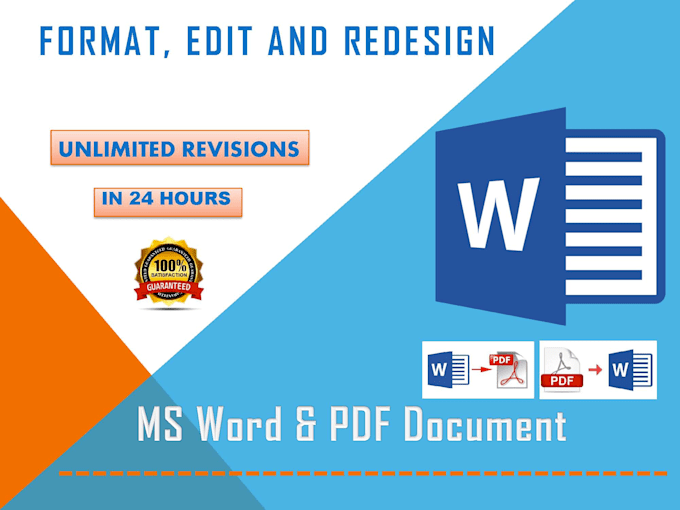 Format, design, edit word document, reports, letterhead by Saqibrehaman ...