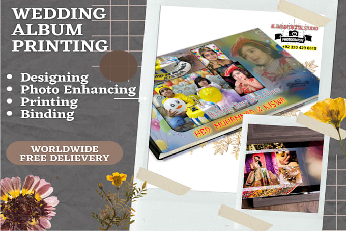 Design, edit, print event album like wedding, birthday, etc by ...