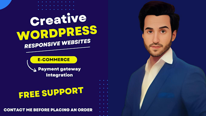 Develop responsive custom website react node php laravel by Farazkhalid18 | Fiverr