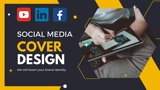 Design custom youtube facebook linkedin cover design by Nosheenqamar ...