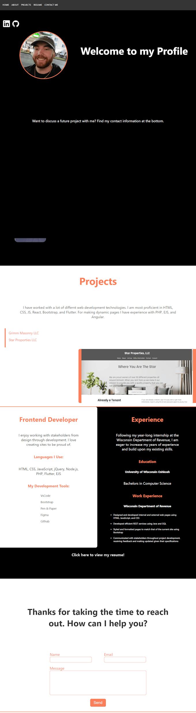 Design and develop a responsive custom website in html or react by ... Design and develop a responsive custom website in html or react by ...