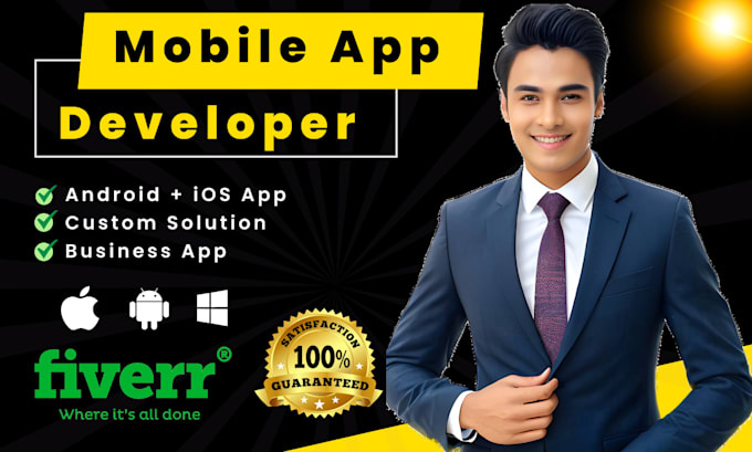 Iphone app android app ios app design app development by Us_pro_shopify | Fiverr