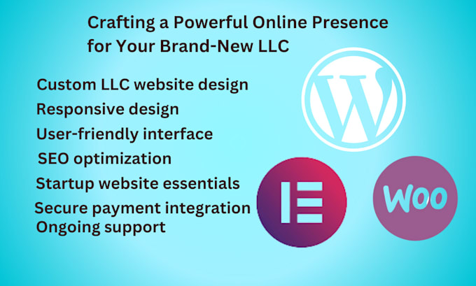Create a stunning ecommerce llc website for your brand new llc by ...