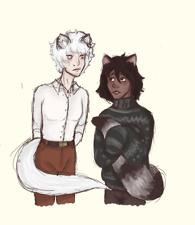 Do commissioned art, original character or fanart by Roach_loach | Fiverr