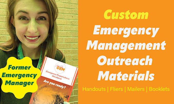 Create emergency management handouts and fliers by Em_designed | Fiverr