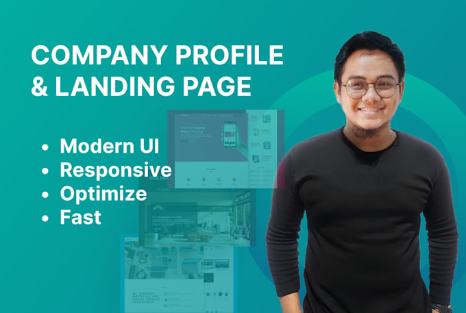 Develop a company profile website for your business by Blankpoint_dev ...