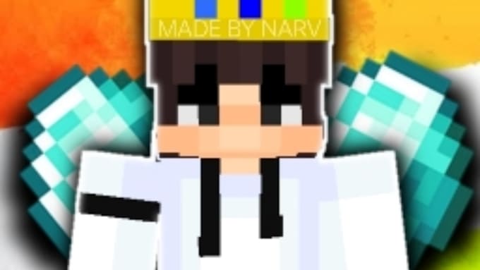 Make a minecraft thumbnail by Narvofficial | Fiverr