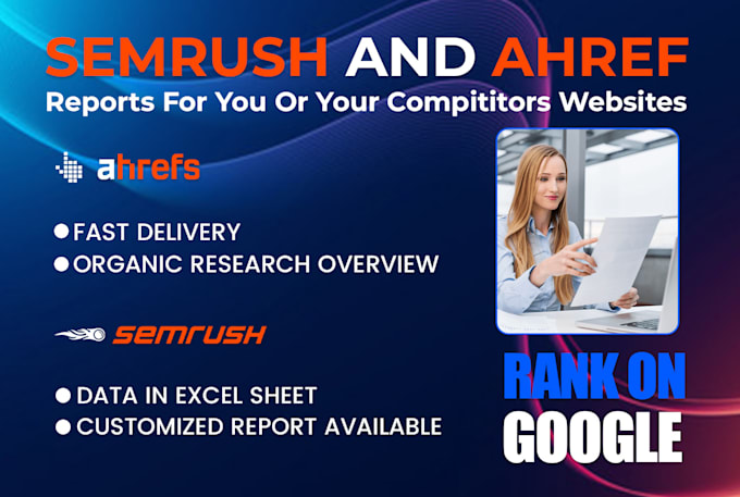 Do semrush and ahrefs keyword research for your website by Seo_worker1122 | Fiverr