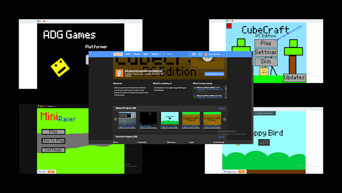 Create a fun 2d advance game in scratch by M_ahmed_akbar | Fiverr