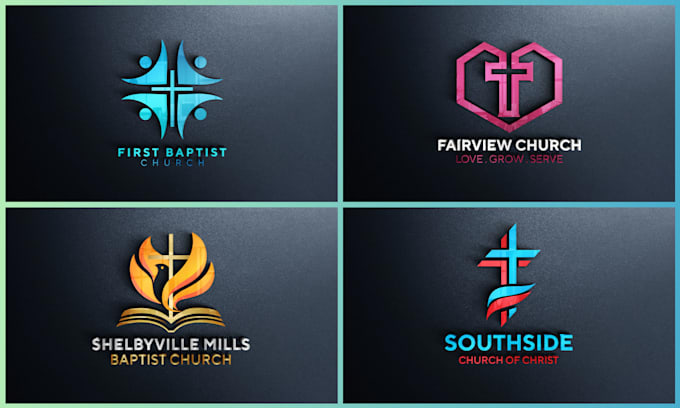 Design a best quality modern church logo in 12 hours by Yuliaarsita ...