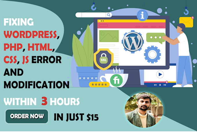 Fix Wordpress Php Html Css Js Errors And Modifications Just 3 Hours By Marslanriaz Fiverr