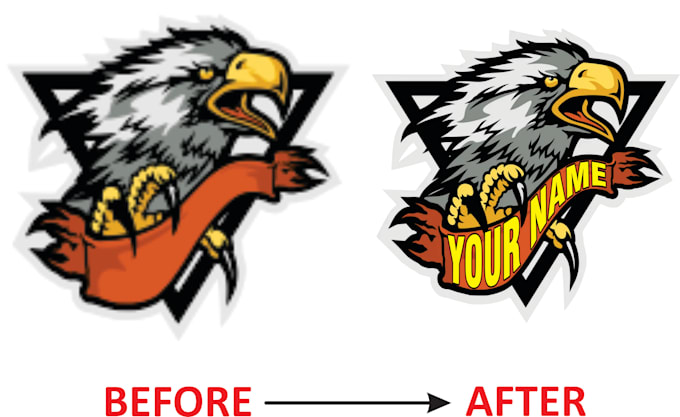 Vector tracing , redraw logo to ai,eps,svg,png,pdf,cdr by Numan706 | Fiverr