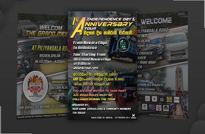 Do professional meetup poster design by Km_chiranjaya | Fiverr