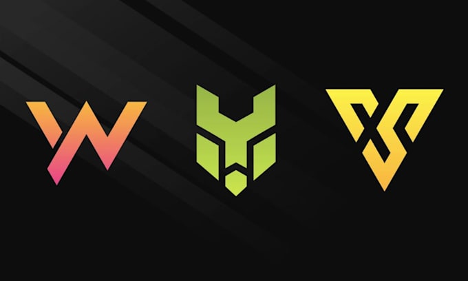 Design simple monogram logo for esports, twitch, gaming, youtube by ...