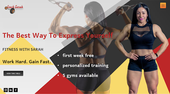 Create your personal brochure website by Cirvio | Fiverr